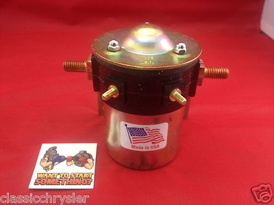 NEW 24 VOLT STARTER SOLENOID SERIES PARALLEL SWITCH DELCO 1119865 ...