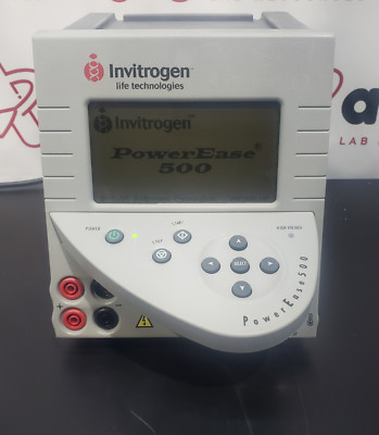 Invitrogen PowerEase 500 Electrophoresis Power Supply | eBay