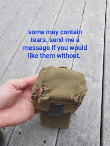 2 US Military ALICE LC1 LC2 Triple Mag Pouch 30 RD Small Arms ...