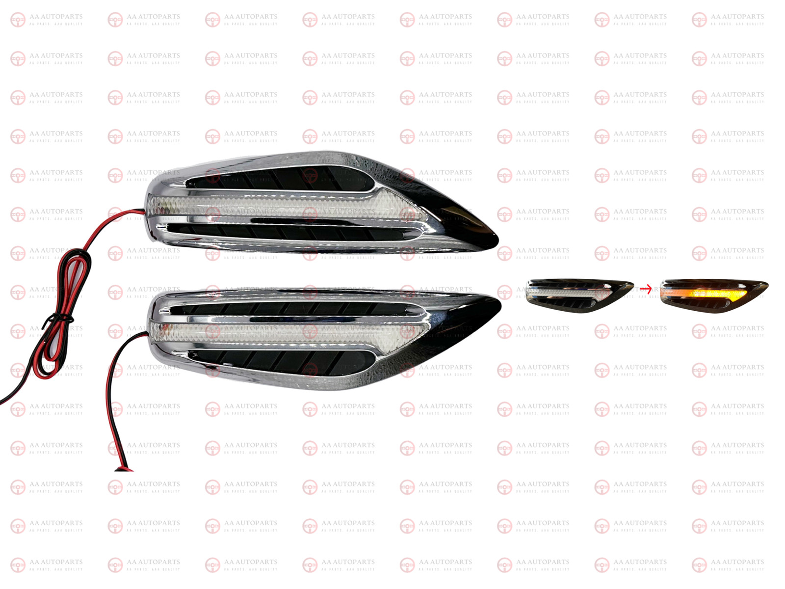 LED Side Dynamic Sequential Indicators Holden Commodore VP VR VS VT VX ...