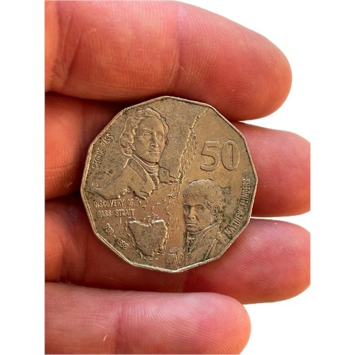 ⚡️Rare 1998 Australian Fifty 50 Cent Coin - Low Mintage 💥 Australian ...