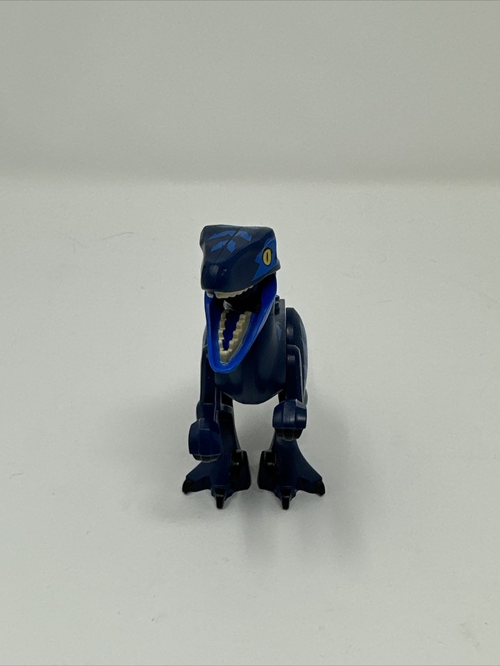 LEGO Blue Raptor Velociraptor Dinosaur Minifig Jurassic World Authentic ...