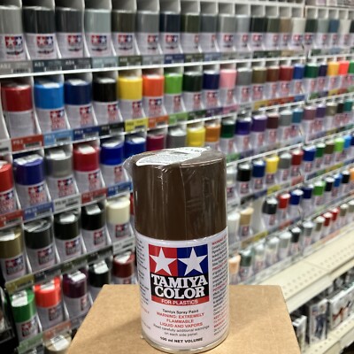 Tamiya TS-1 Red Brown Lacquer Spray Paint 3 oz | eBay