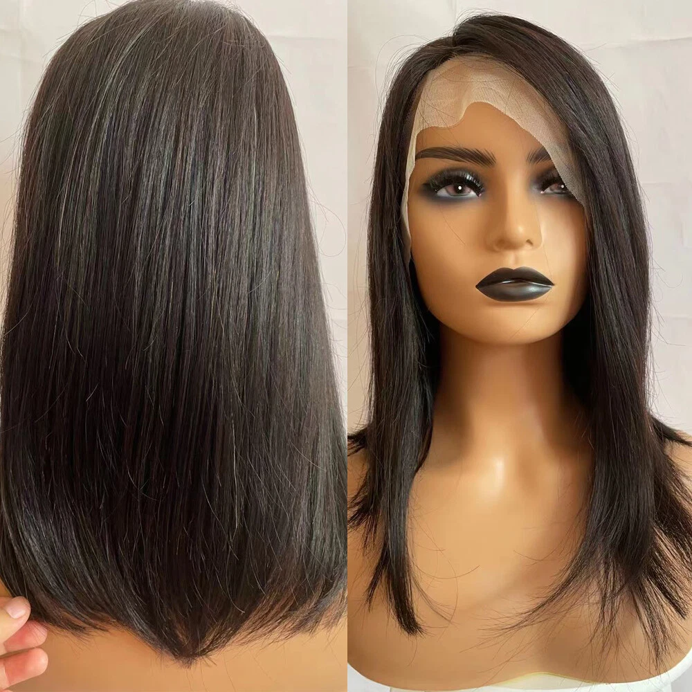 Brazilian Straight Hair Side Part