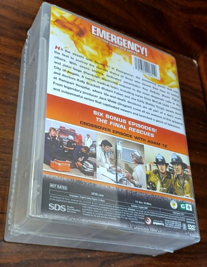 Emergency The Complete Series (DVD) NEW (Sealed)-Free Box Shipping with ...
