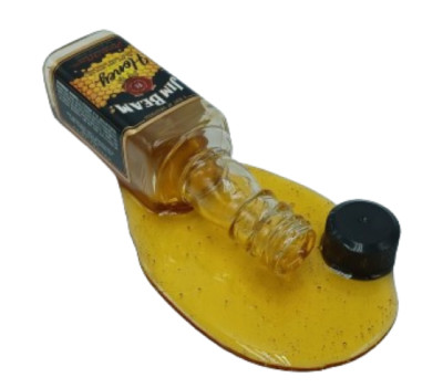Display Fake Food Prop Spilled Bottle Jim Beam | eBay
