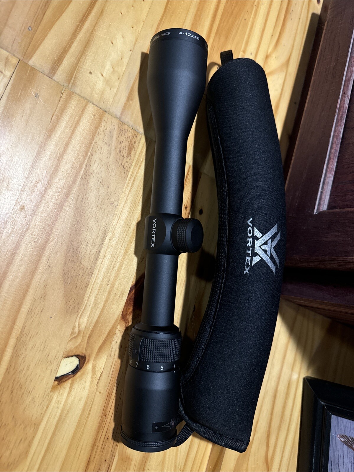 Vortex Diamondback 3-9x40 Matte V-Plex Riflescope. Vortex Cover. | eBay