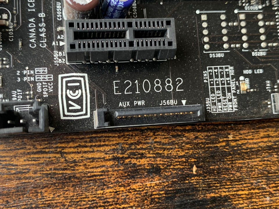 Intel E210882 Desktop Integrated Motherboard with I/O Shield | Tested ...