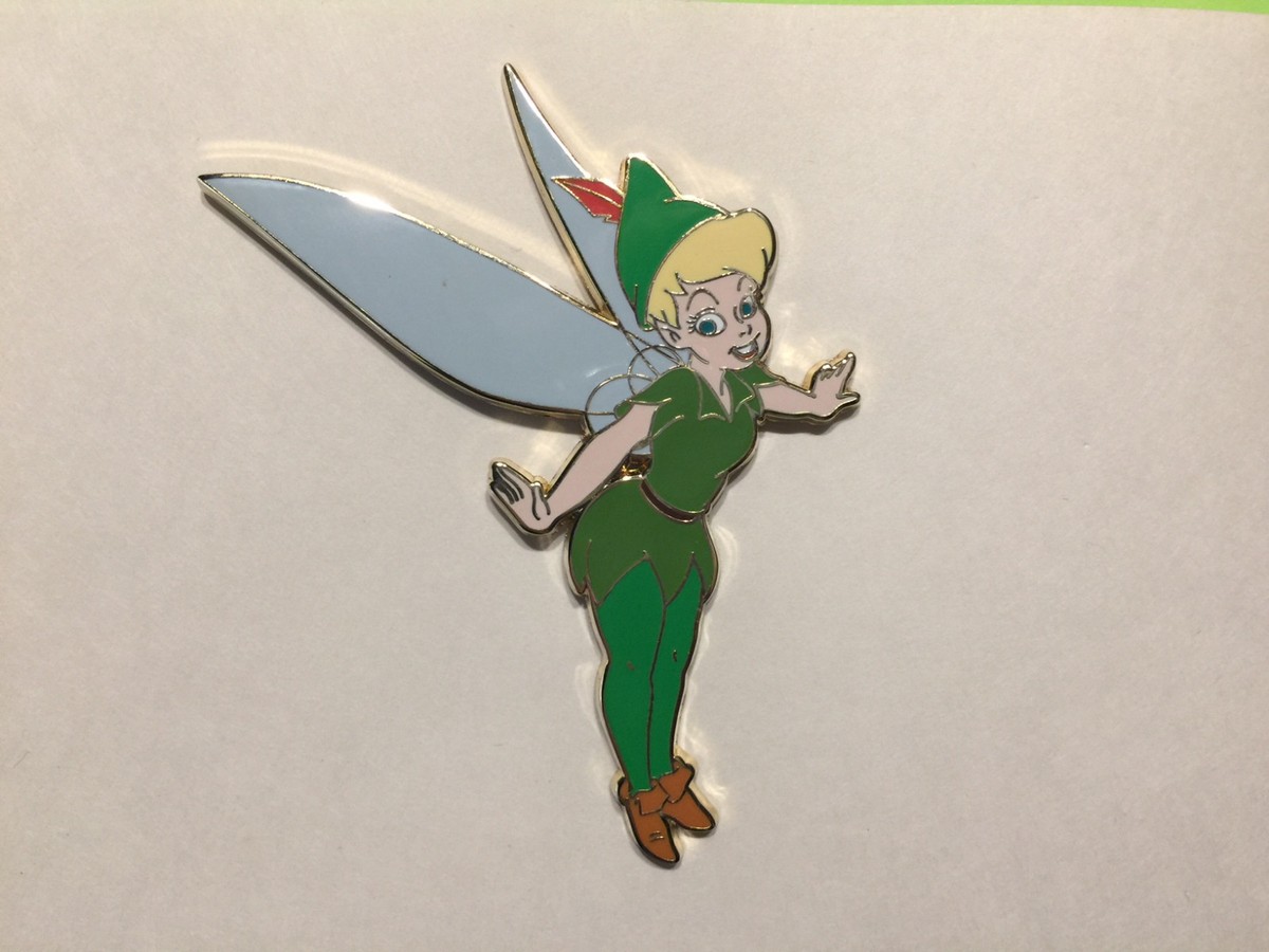 Peter Pan And Tinkerbell Kissing