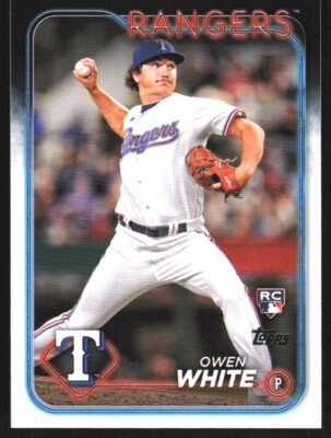 2024 Topps Owen White Rookie Texas Rangers #5 | eBay
