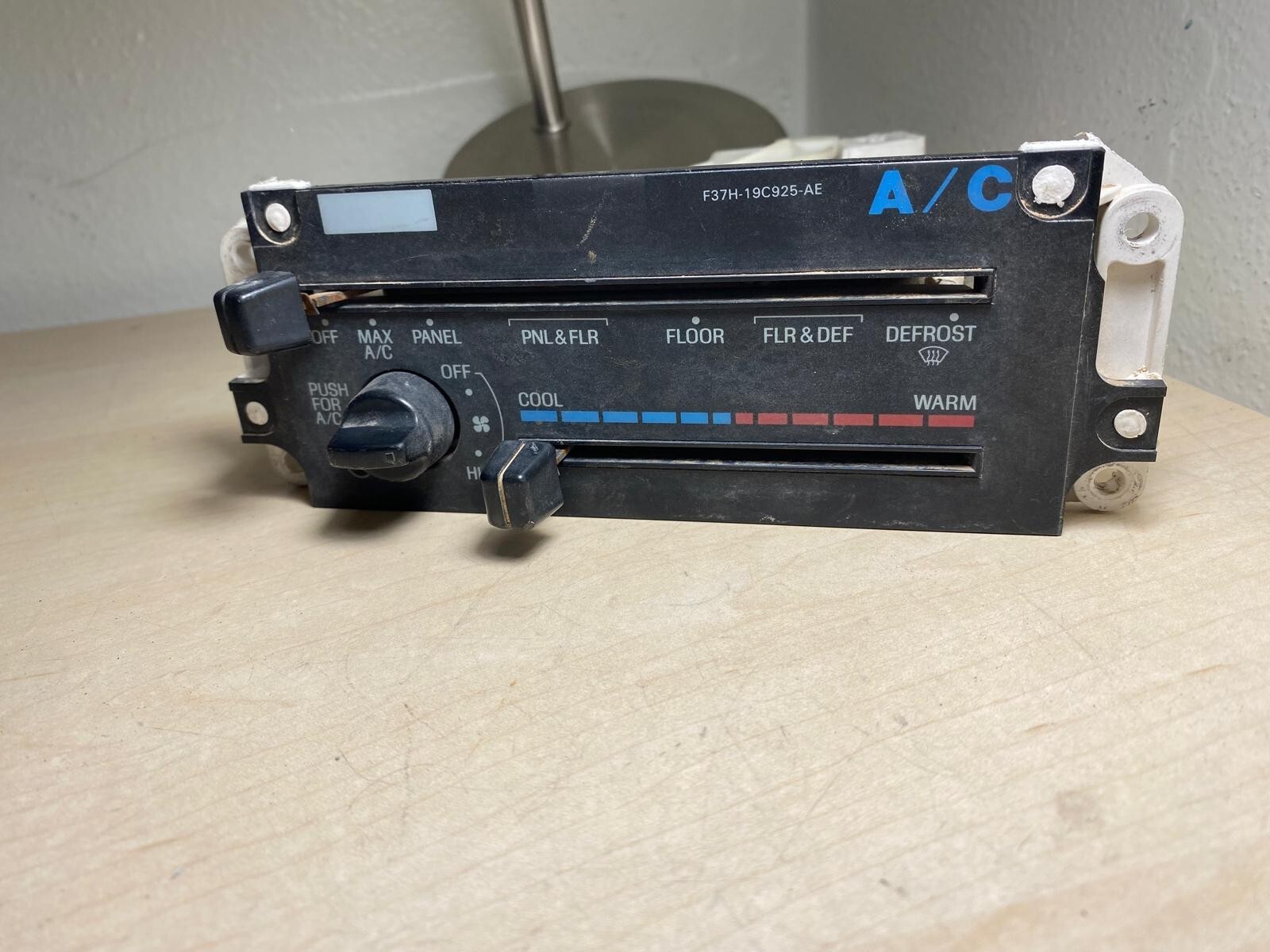 89-92 Ford Ranger a/c Heater Climate Control Unit Module Switch F27H ...