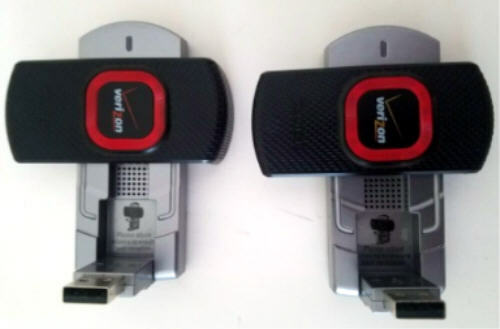 LOT of 2 VERIZON, PANTECH UML290VW UML290 USB BROADBAND MODEM AIRCARD ...