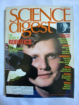 1985 July Science Digest Magazine Machines That See Future Of Robotics ...