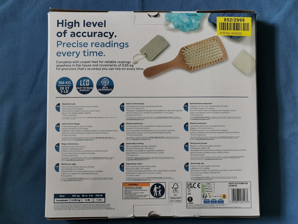 Salter Ultimate Accuracy electronic bathroom scale - tested/working ...