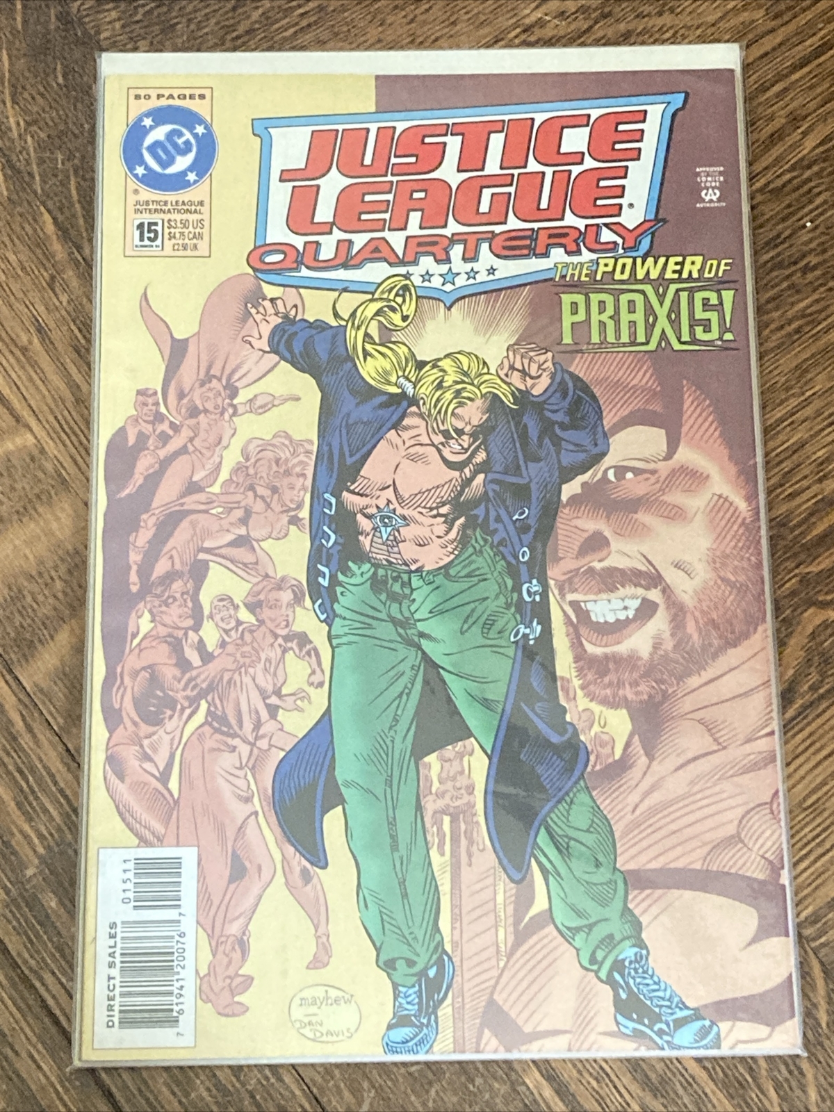 Justice League Quarterly #15 The Power Of Praxis DC Comics 1994 B&B | eBay