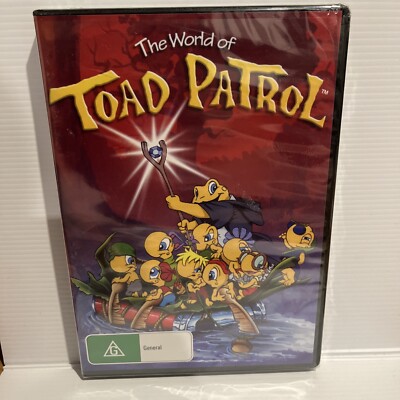 Toad Patrol the world of Toad patrol DVD BRAND NEW/SEALED - Region 4 ...