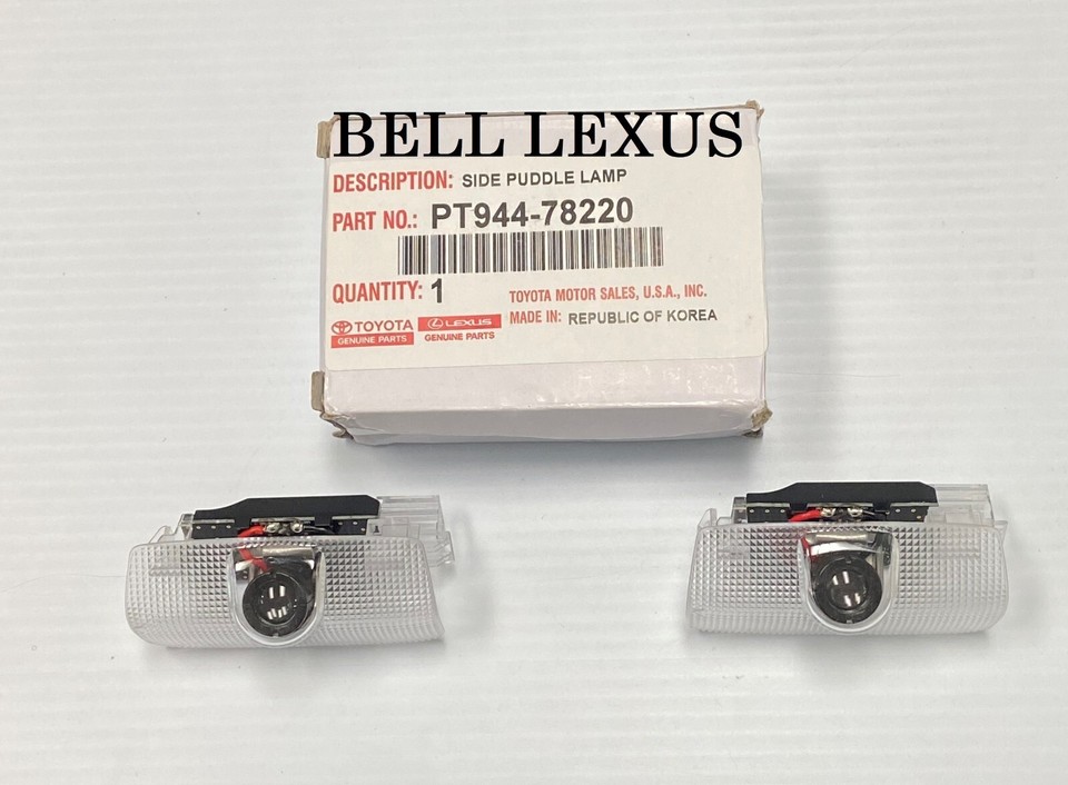 LEXUS OEM FACTORY FRONT DOOR PUDDLE LAMP SET 2022-2025 NX350 NX350H | eBay