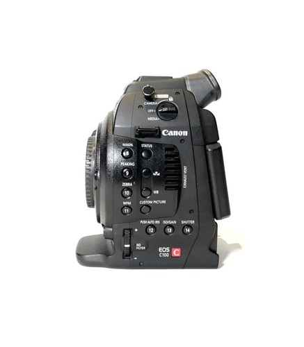 Canon EOS C100 Cinema Camcorder Body - EF Lens Mount 13803147926 | eBay