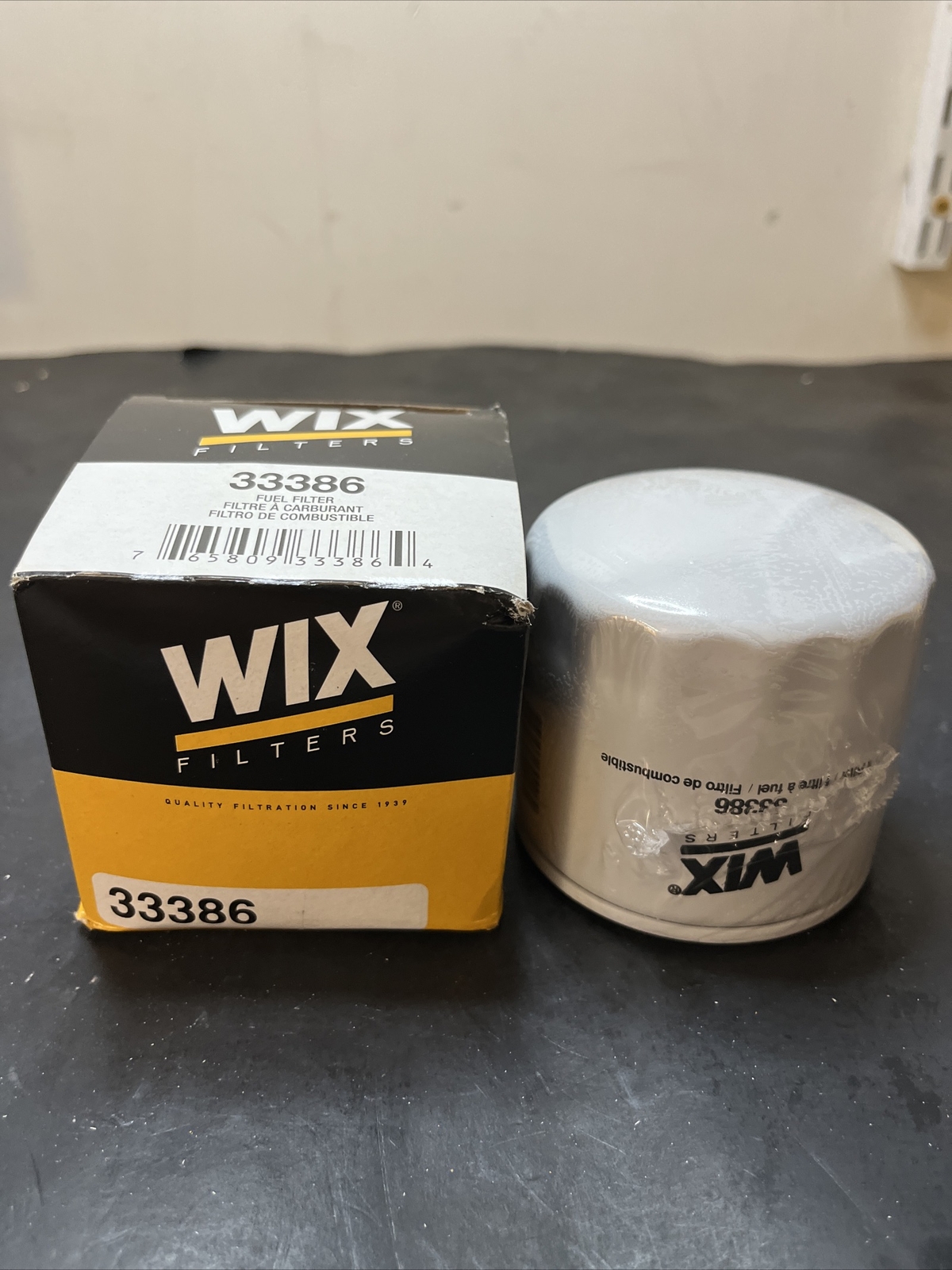 WIX 33386 - Fuel filter cross reference