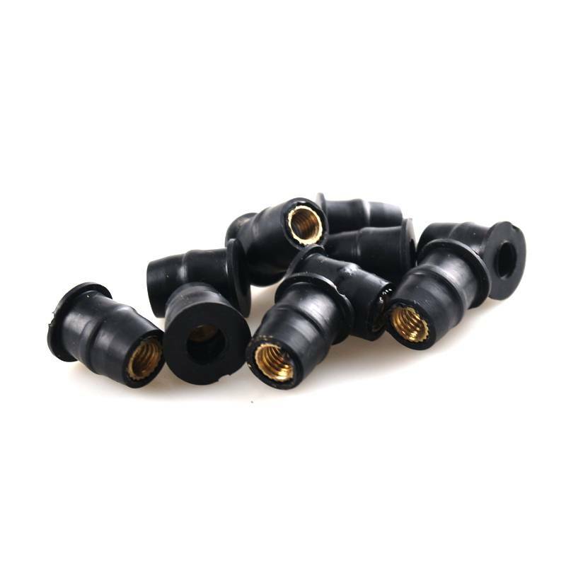 Rubber Well Nuts 5MM Metric For Suzuki GSX-R1000 GSXR 600 750 GSX1300R ...
