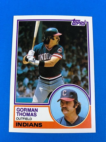 1983 Topps Traded #111T Gorman Thomas Baseball Card | eBay