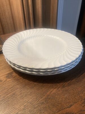 Staffordshire Burleigh Ware Queen's White Burgess & Leigh Set of 4 ...