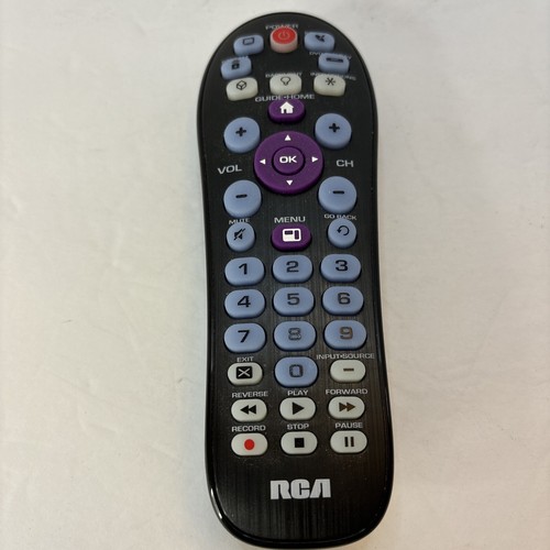RCA RCR414BHZ 4-Device Universal Remote Control Works | eBay
