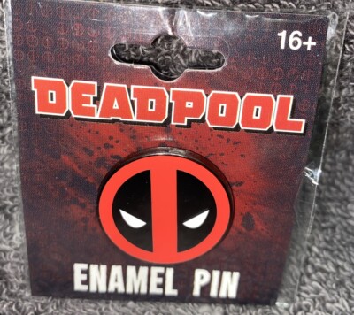 Deadpool Mask/Logo Metal Enamel Pin NIP Marvel | eBay