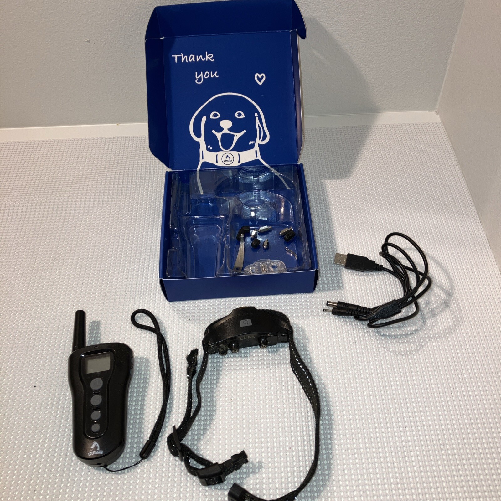 Patpet Dog Training P Collar 320 Beep, Vibration, Shock With Remote ...