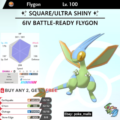 Shiny Flygon