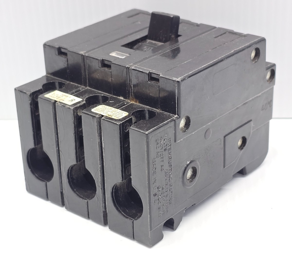 Square D 40 Amp Bolt-On EHB-4 Circuit Breaker 480Y/277 VAC 3 Pole ...