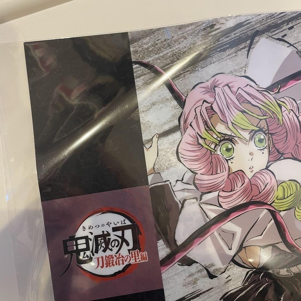 Demon Slayer Kimetsu No Yaiba Mitsuri Kanroji Acrylic Stand Clear File ...