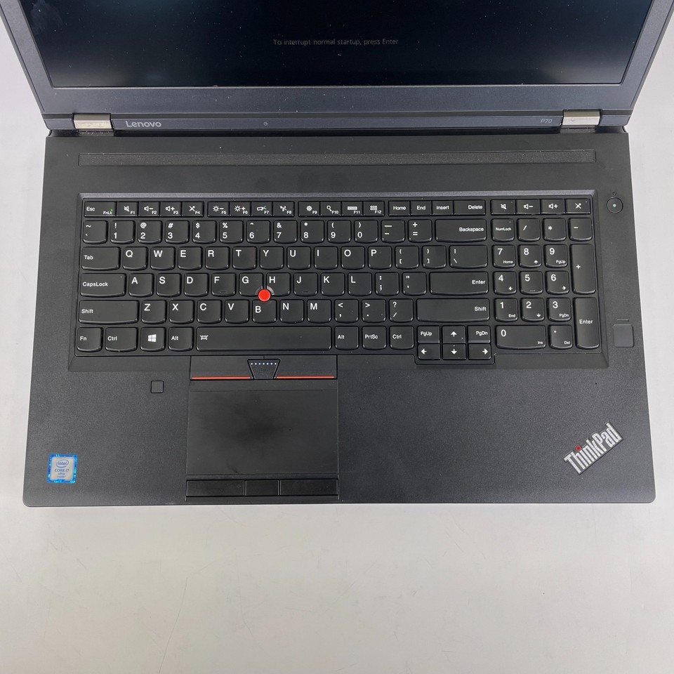Lenovo ThinkPad P70 Intel i7-6820HQ-2.7GHz 32GB ram 256GB SSD Windows ...