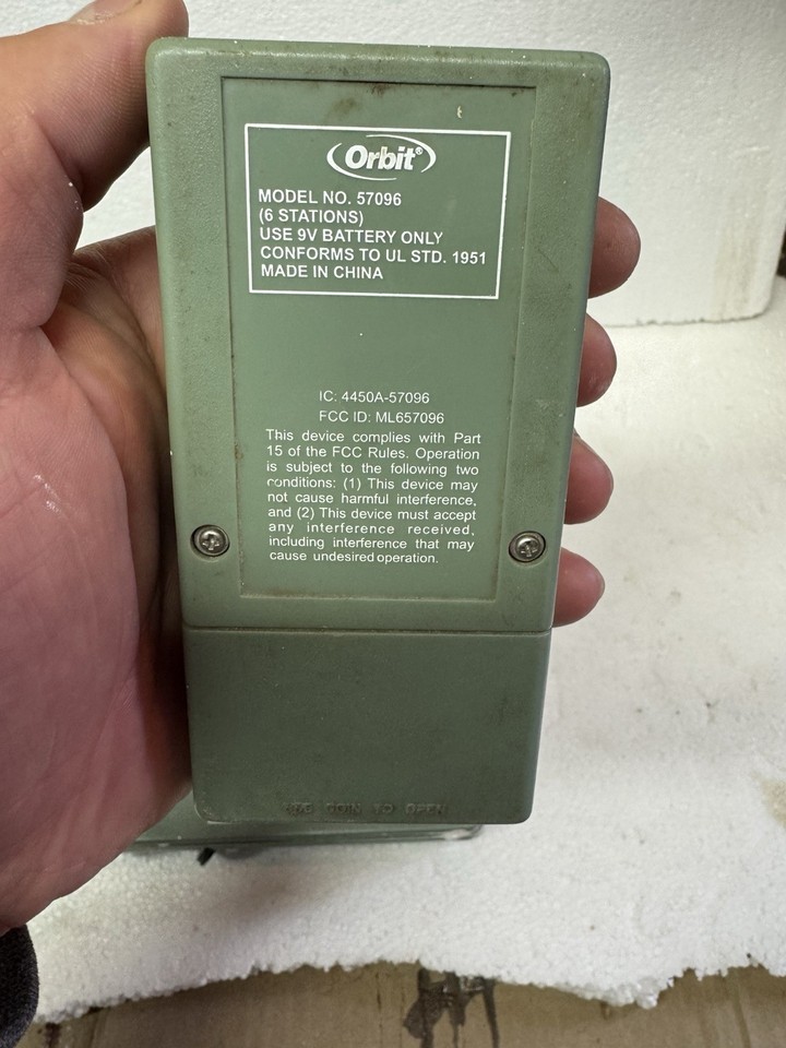 Orbit 57096 Super-6 Station Water Sprinkler Time Controller with Remote ...