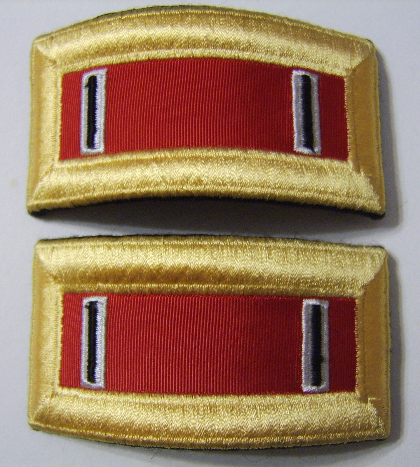 ARMY SHOULDER BOARDS STRAPS ARTILLERY CWO5 CHIEF WARRANT OFFICER PAIR ...