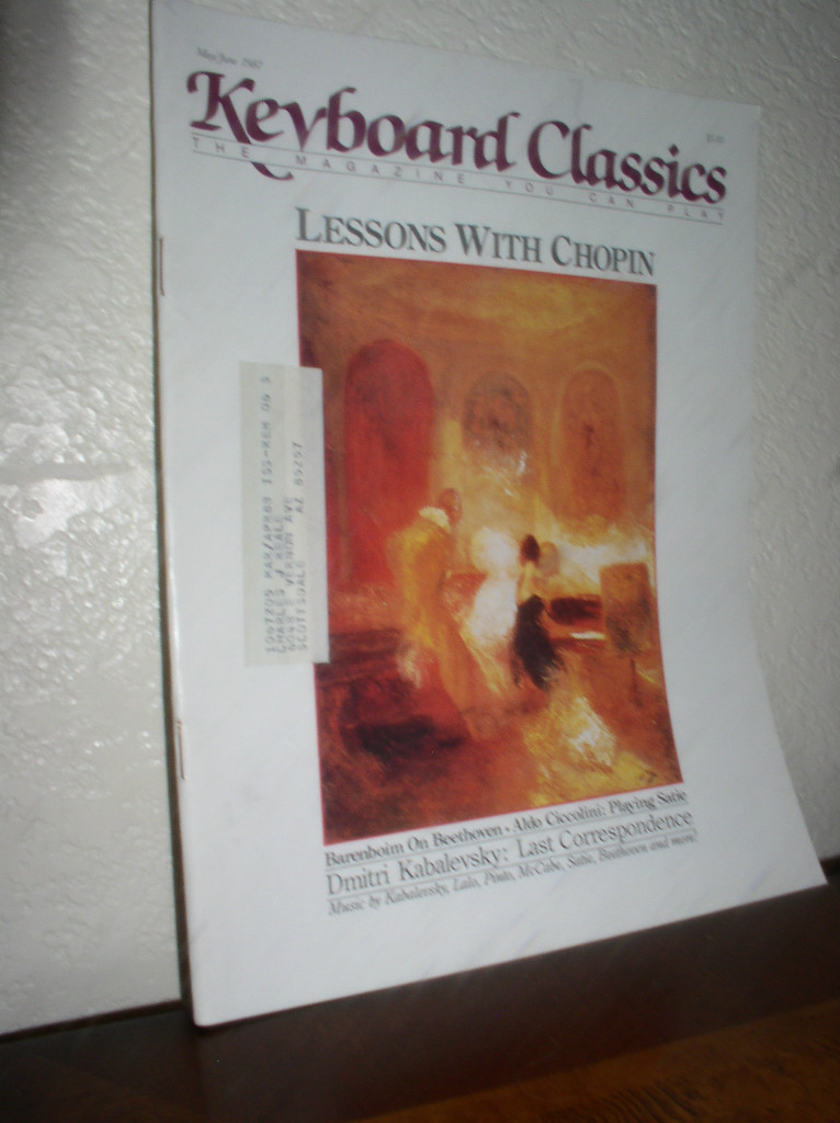 Keyboard Classics - The Magazine You Can Play - May/June 1987 | eBay
