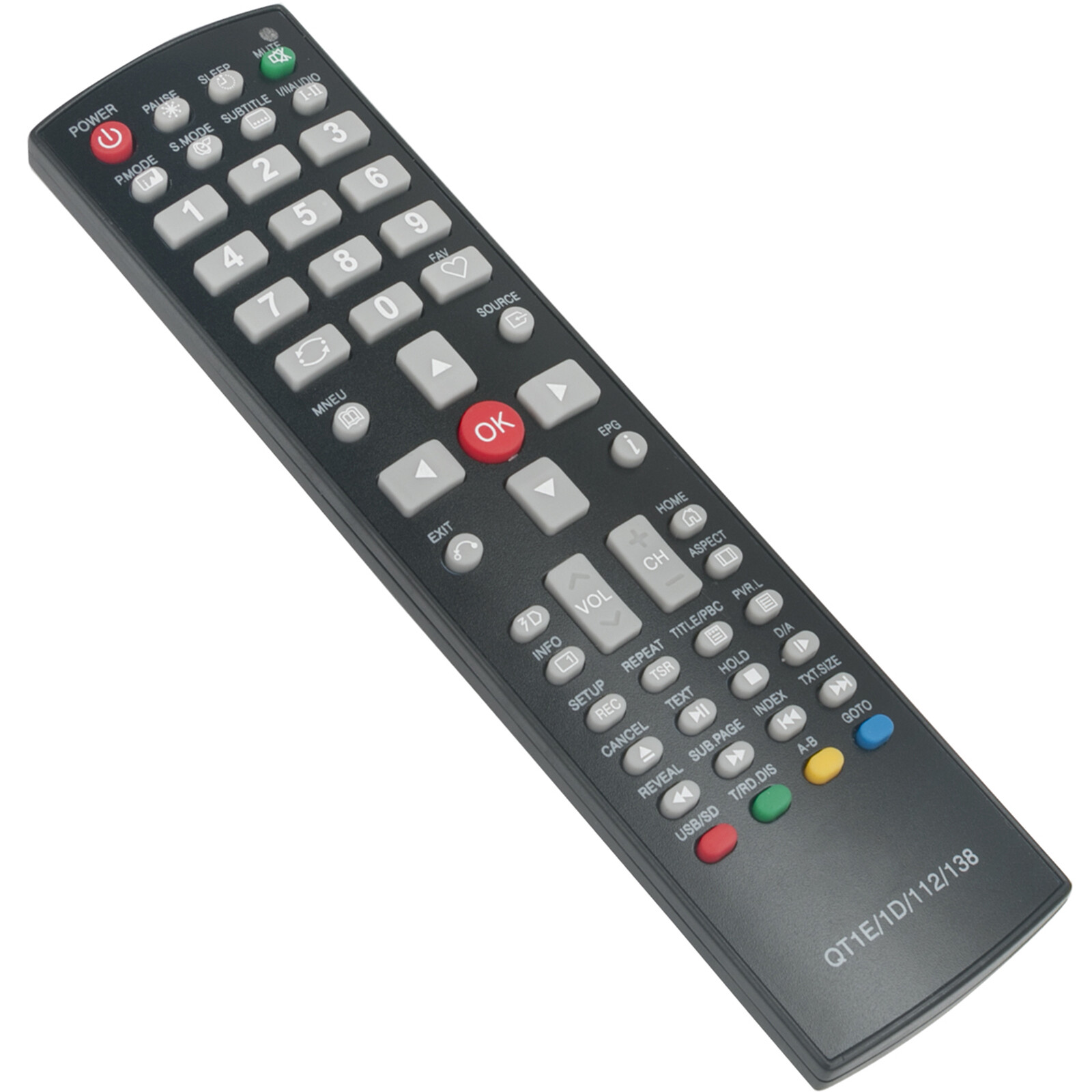 Replace Remote QT1E QT1D QT112 QT138 for SONIQ TV E24HZ17B-AU E32Z10A ...