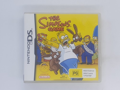 The Simpsons Game (Nintendo DS, 2007) AUS PAL Complete | eBay Australia