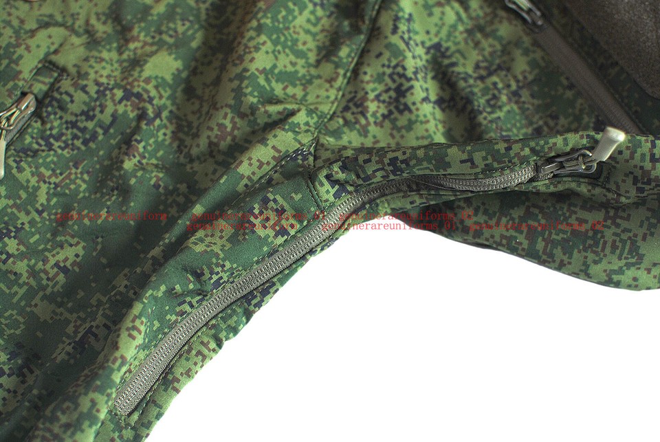 Rare Russian Ukraine Crimean EMR Camo SoftShell Jacket Patches & Hat ...