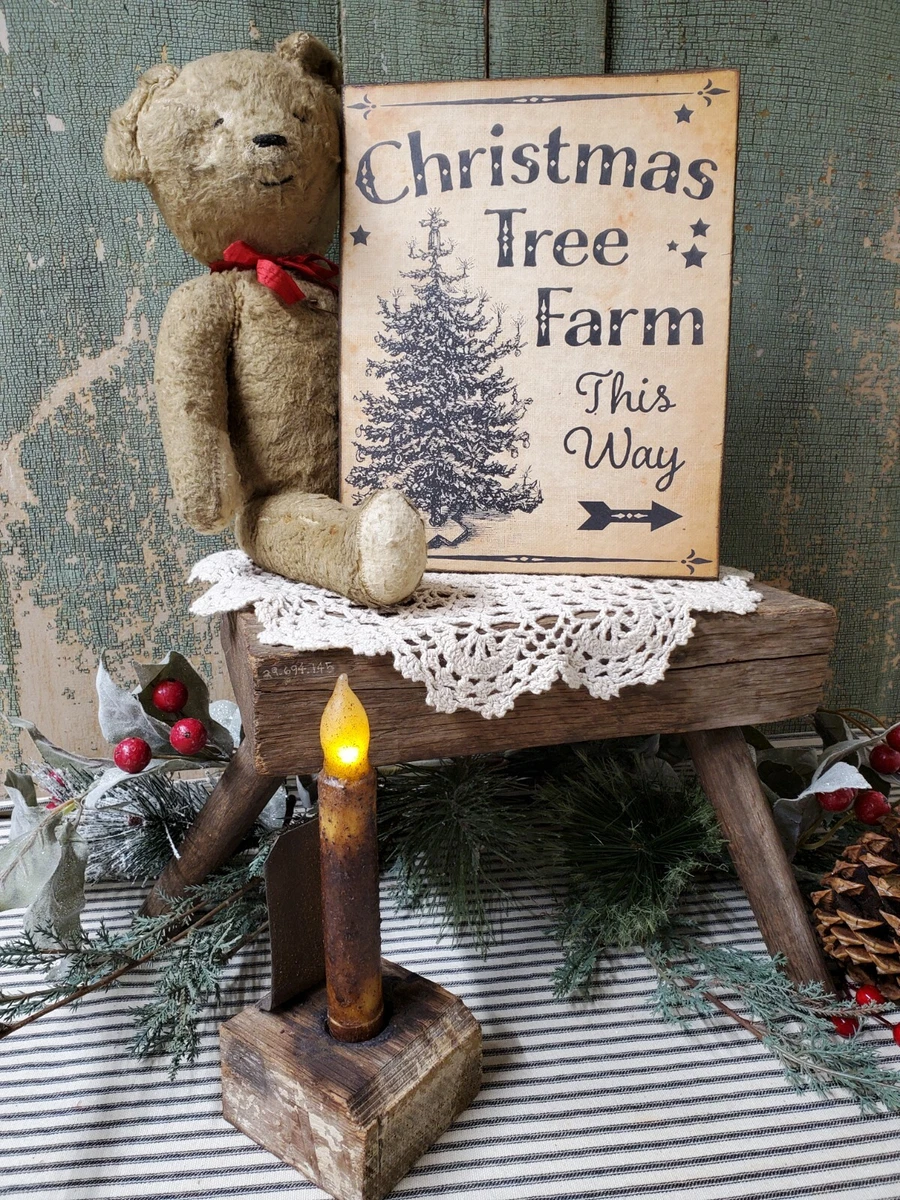 Pine Tree Vintage Signs