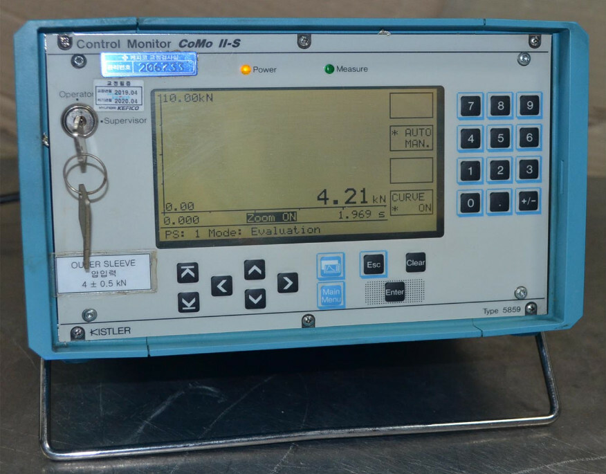 KISTLER Control Monitor CoMo II-S 5859A1 #1 [#A1] | eBay
