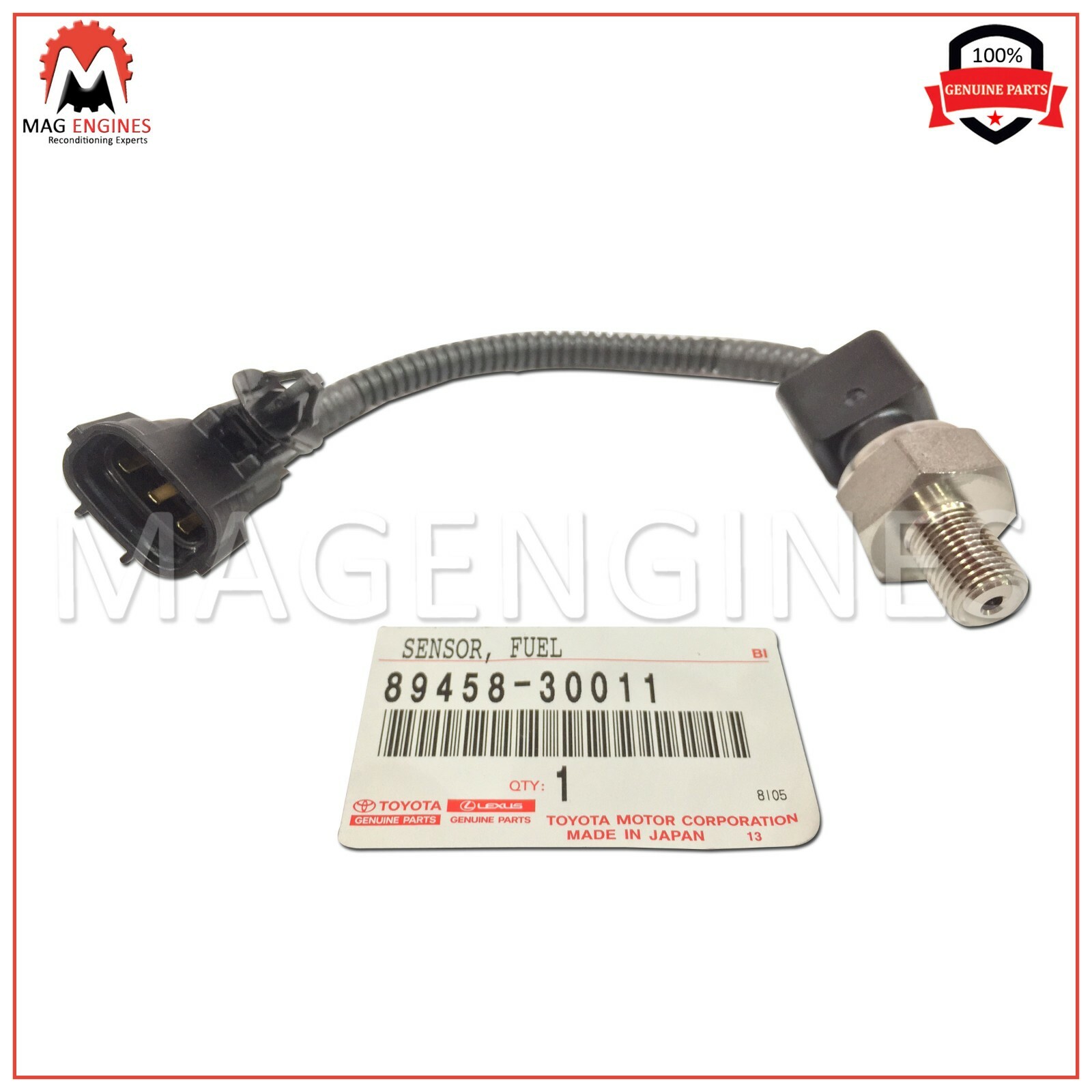 89458-30011 GENUINE OEM SENSOR, FUEL PRESSURE 8945830011 | eBay