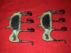 Tribal Elephant Hook Brass Pair of Wall Hooks Dec 3 In 1 Style Coat ...