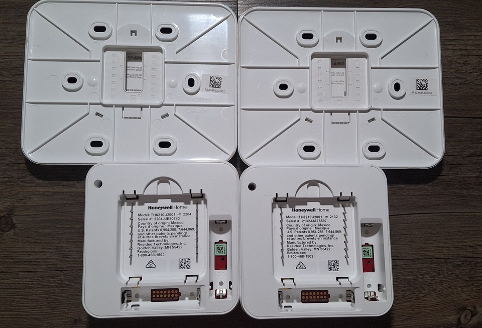 2 Honeywell T6 Pro TH6210U2001 Home Pro Series Programmable Thermostats ...