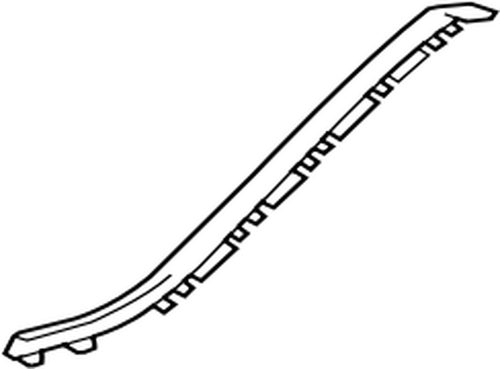 75551-53020 Toyota Moulding, roof drip side finish, rh 7555153020, New ...