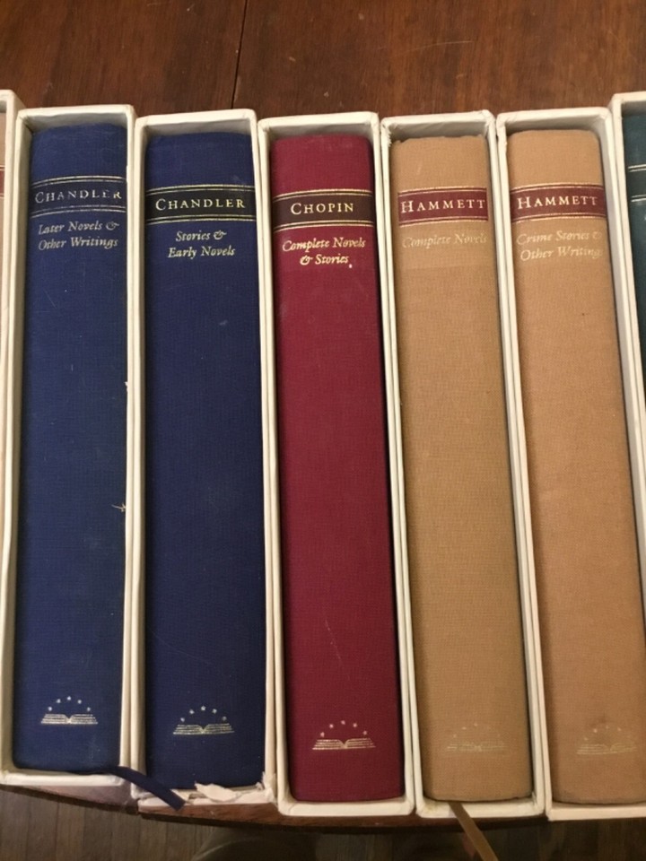 Lot of 13 Library Of America Books HC with slipcases | eBay