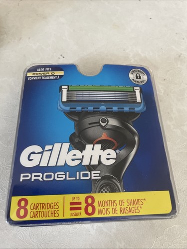 Gillette Proglide 8 Refill Cartridges 1 pack of 8 cartridges, | eBay