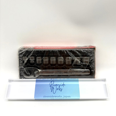 Snap-on 10pc 3/8" Flank Drive Low-Profile Ratchet 6pt Socket Set ...