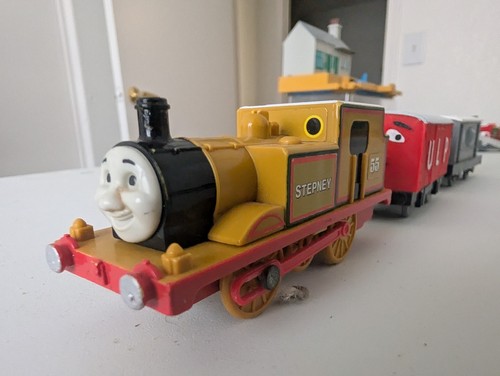 Tomy Thomas Plarail Stepney With Van And Brakevan Custom | eBay