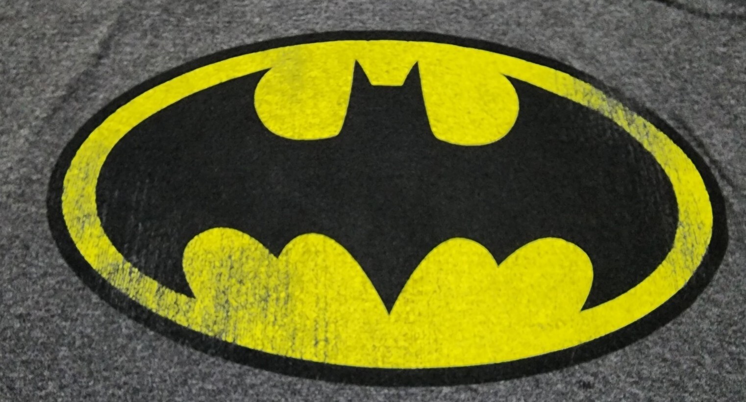 DC Comics Batman Logo Graphic T Shirt Size XL - Gem